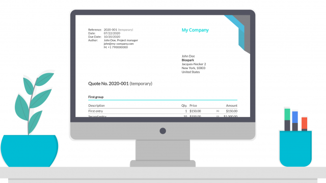 Quote and invoice templates | Toolcie